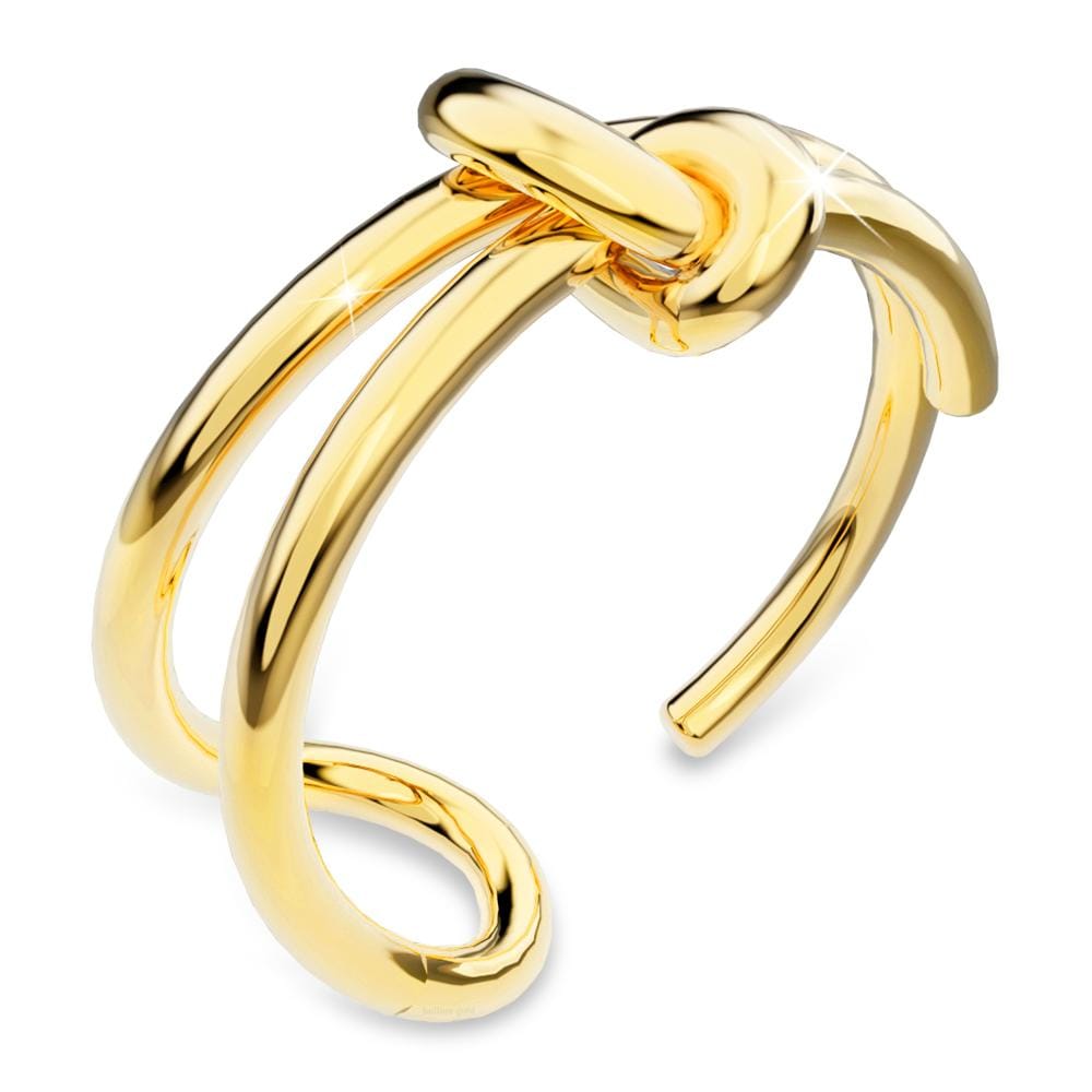 Forever Knot Gold Ring - Bullion Gold
