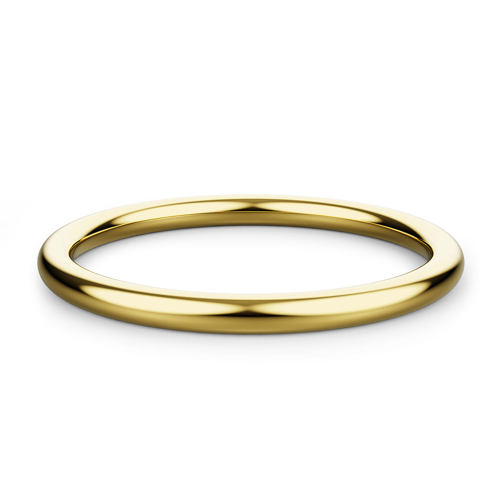 Rheda Classic Tubular Ring in Gold - Bullion Gold