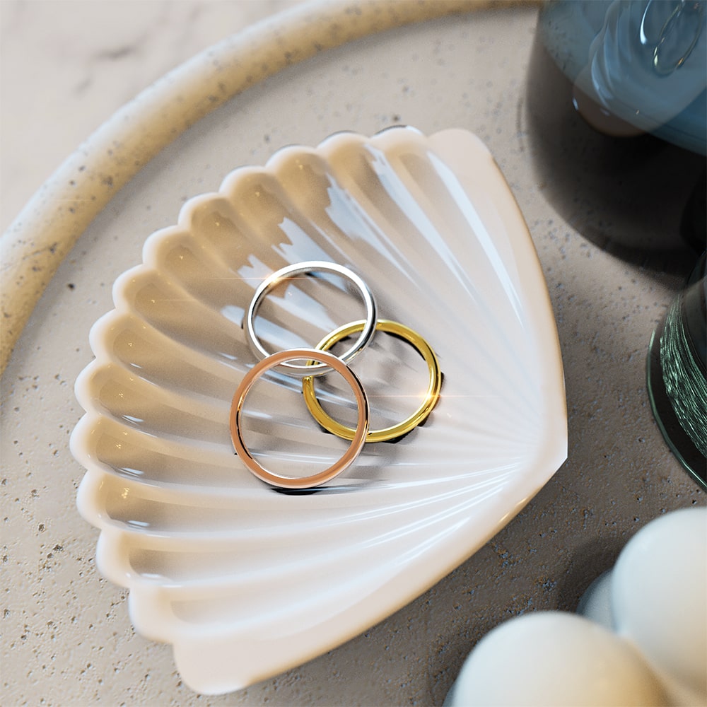 Rheda Classic Tubular Ring in Gold - Bullion Gold