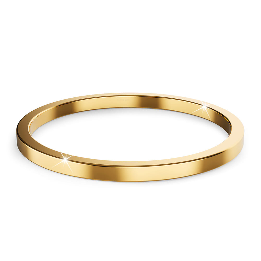 Gold Simplicity Slim Ring - Bullion Gold