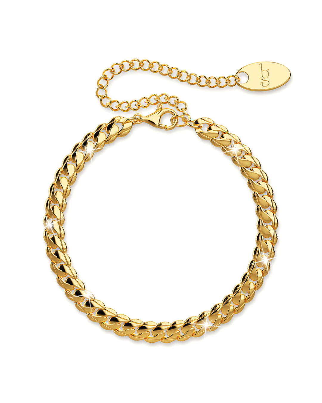 Dunhill Link Chain Bracelet in Gold - Bullion Gold
