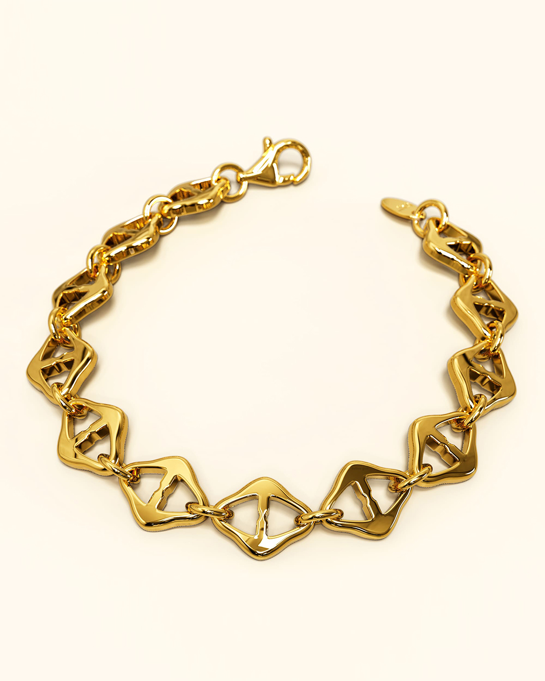 Rhombus Chain link - Bullion Gold